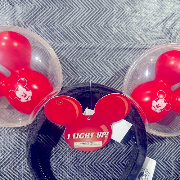 Disney | Accessories | New Disneyland Mickey Mouse Light Up Ears | Poshmark